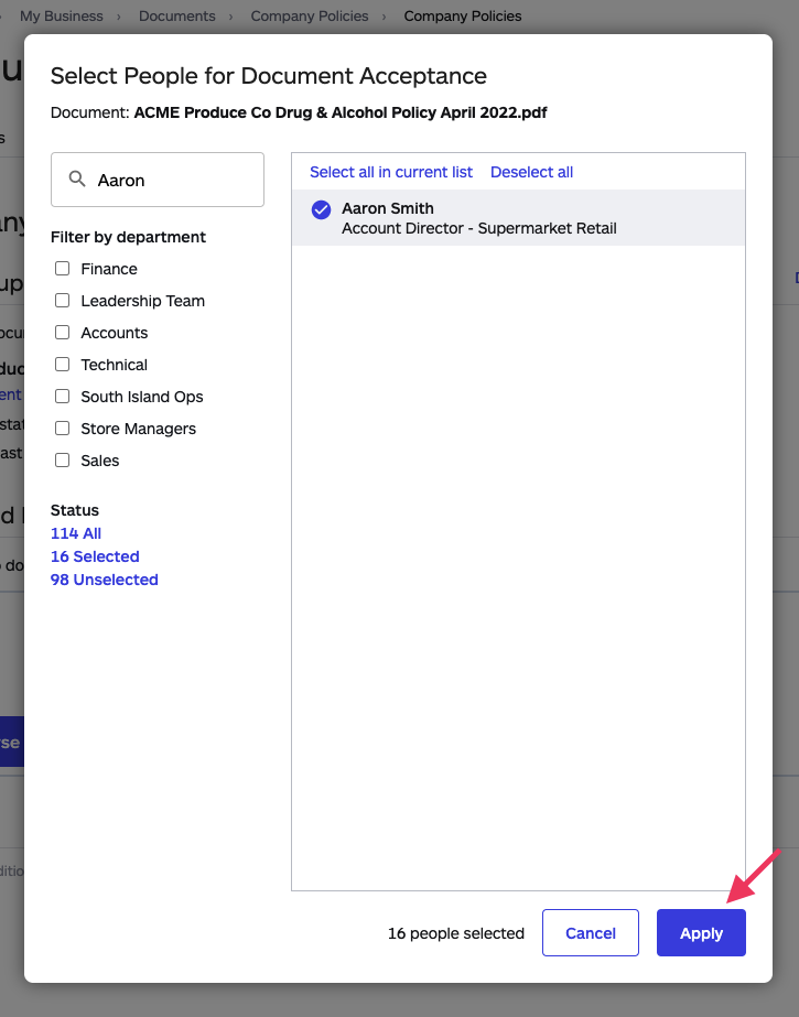 Digital Document Acceptance (DDA)
