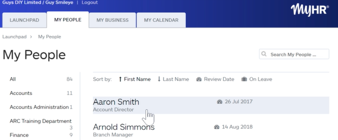 Making an employee inactive and reactivating them